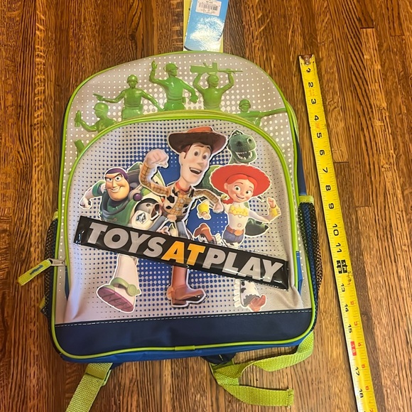 Disney | Accessories | Toy Story Toys At Play Kids Backpack Lime Green ...